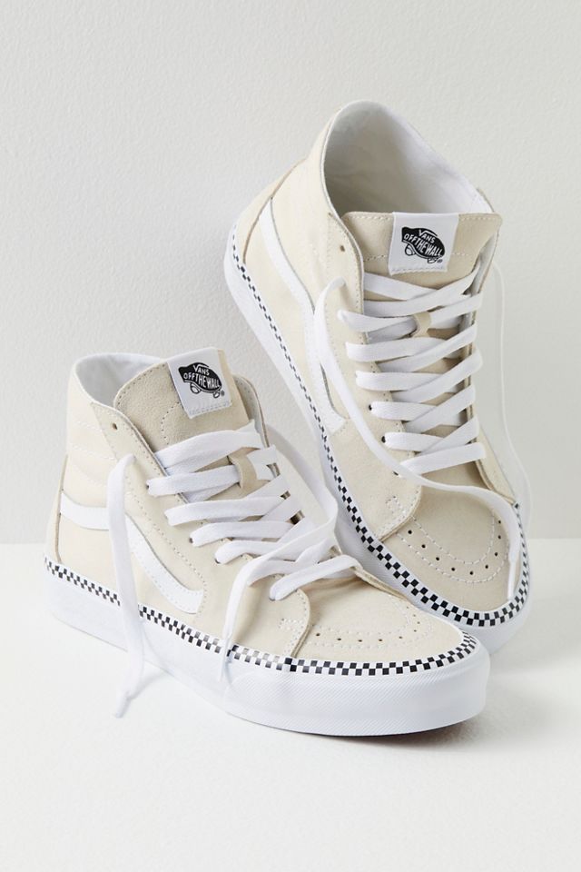 Sk8-hi Tapered Checkerboard Foxing Sneakers | Free People