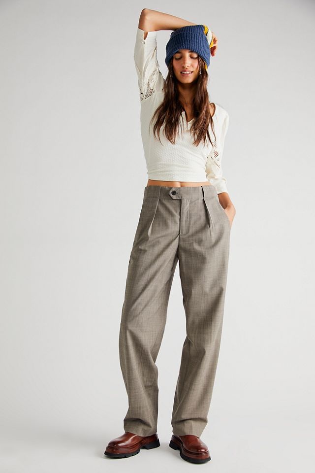 Closed Mawson Heathered Trousers | Free People