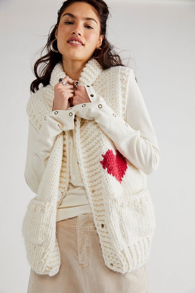 GOGO Heart Vest | Free People UK