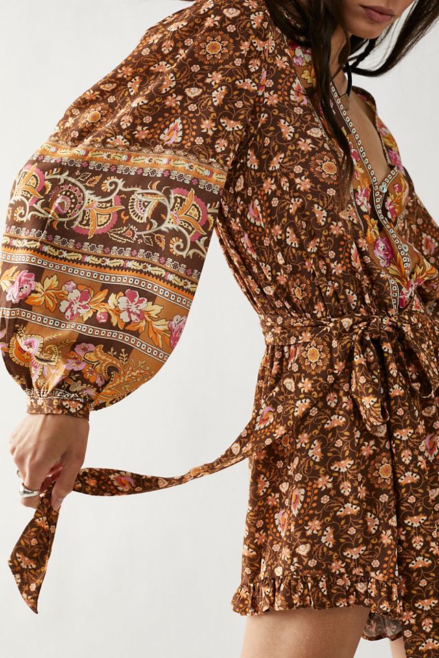 Spell Madame Peacock Romper | Free People