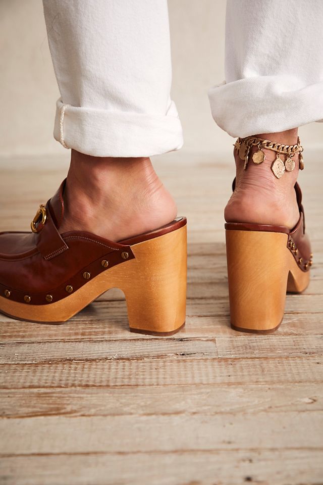 Farrah Studded Loafer Clogs | Free People