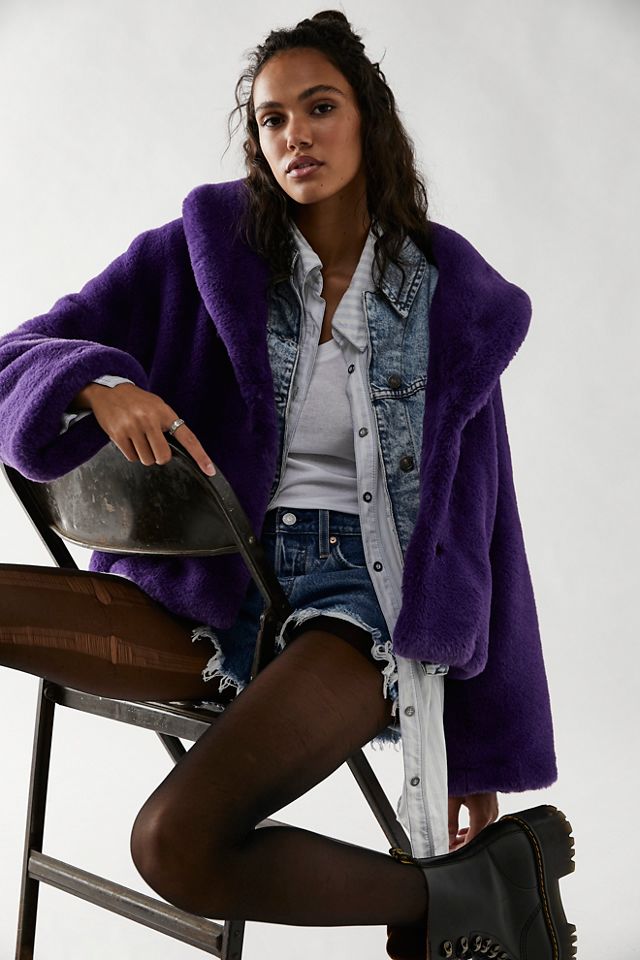 APPARIS Fiona Fur Coat | Free People