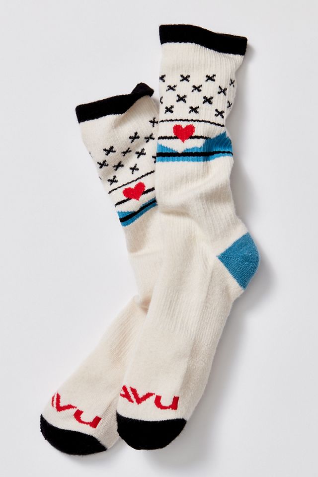 KAVU I Heart You Moonwalk Socks | Free People UK