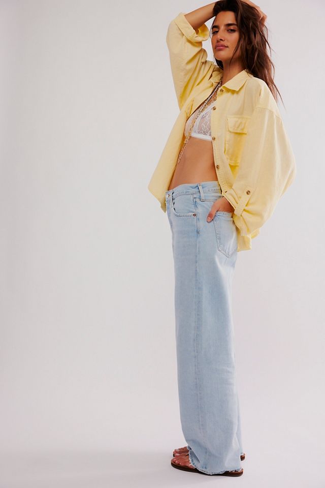 AGOLDE Low-Rise Baggy Jeans | Free People