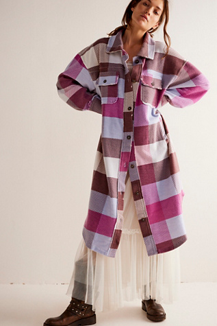 We The Free Plaid Long Ruby | Free People