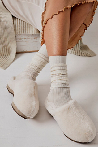 Emu Nahn Teddy Wool Clogs | Free People UK