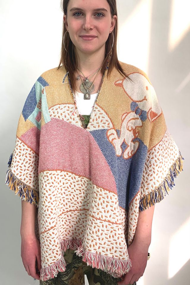 Anna Corinna Snoopy Poncho | Free People