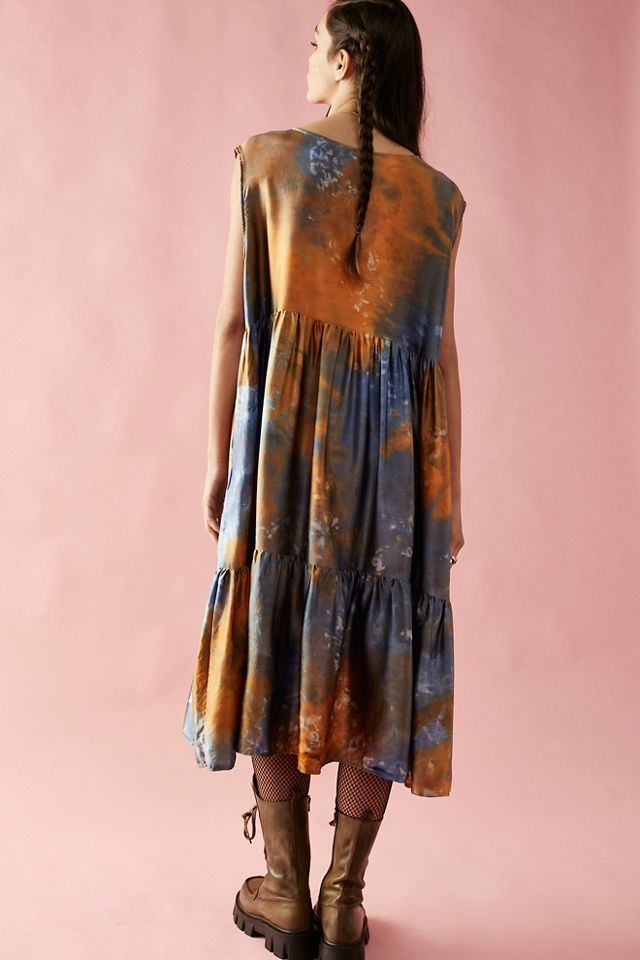 Riverside Tool & Dye Tiered Dress | Free People