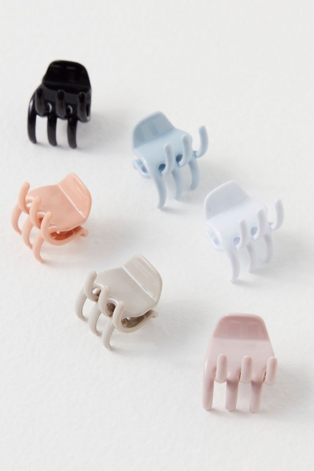 Recycled 6 Pack Mini Claw Clip Set | Free People