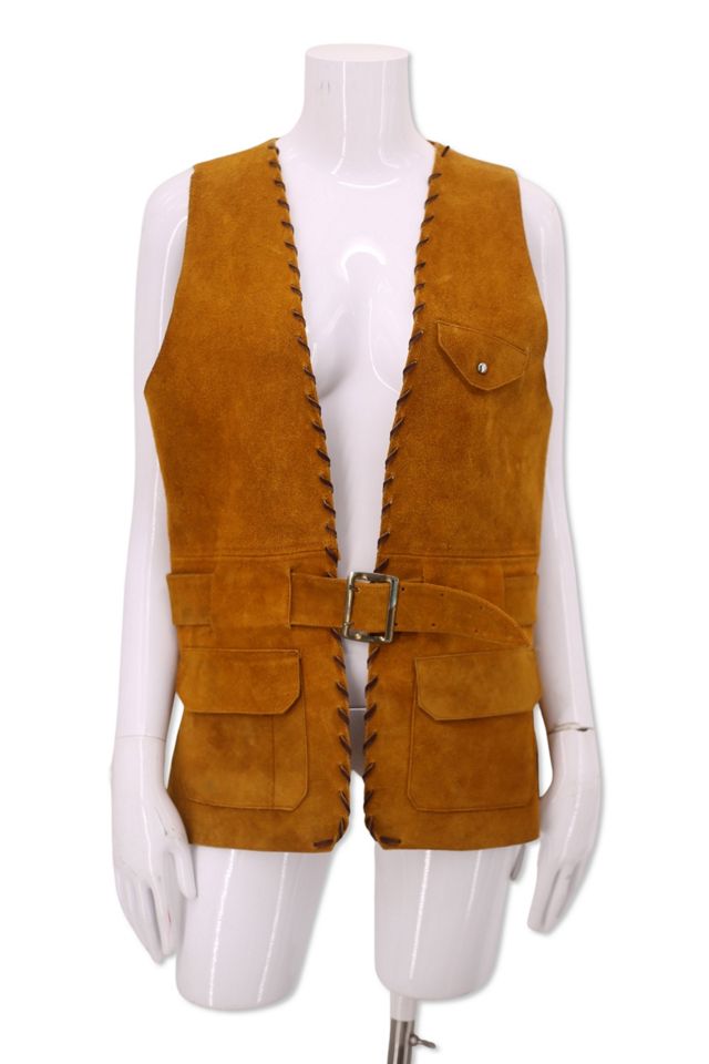 1960s Suede Buckle Vest Top Selected By Ritual Vintage | Free People