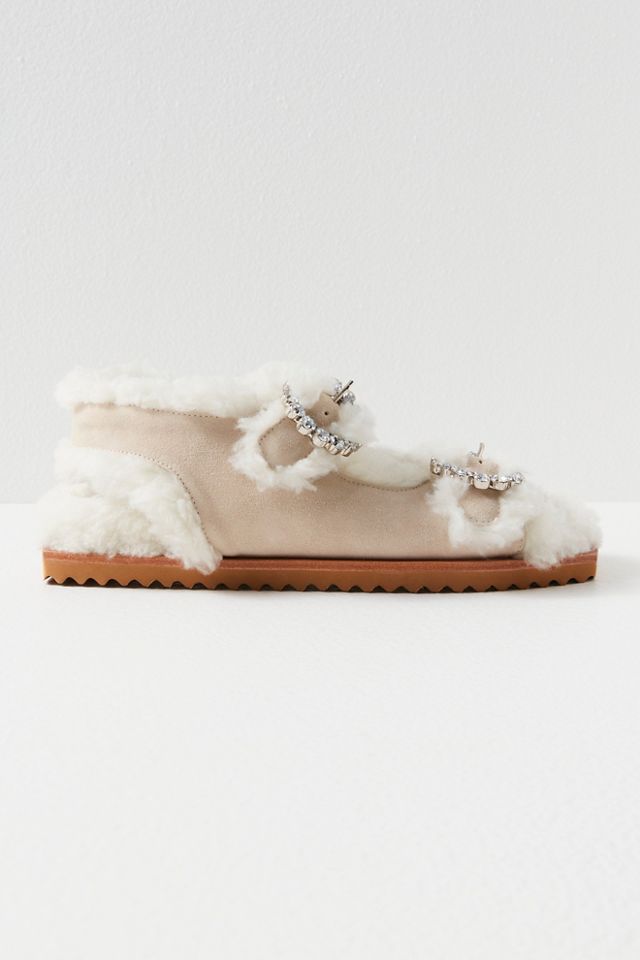 Homebody Shearling Sandals | Free People