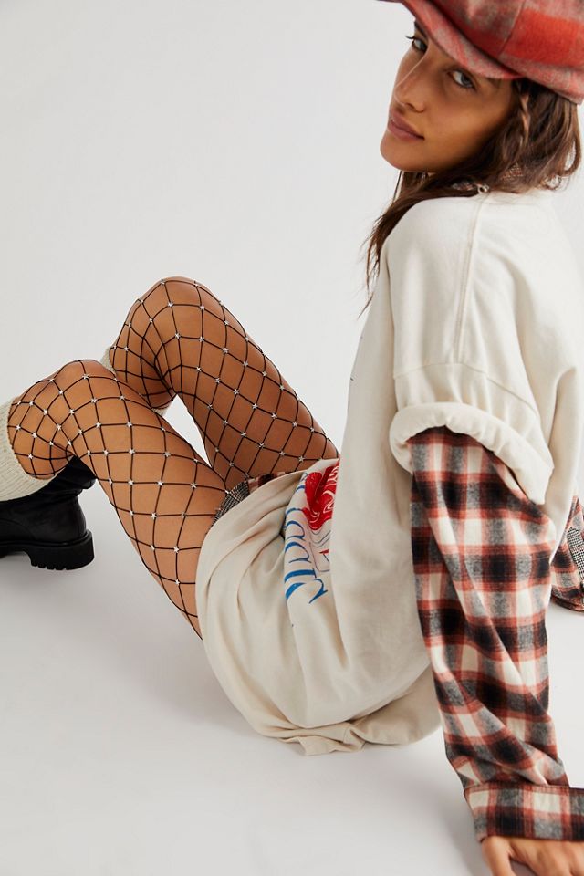 Starstruck Fishnet Tights | Free People