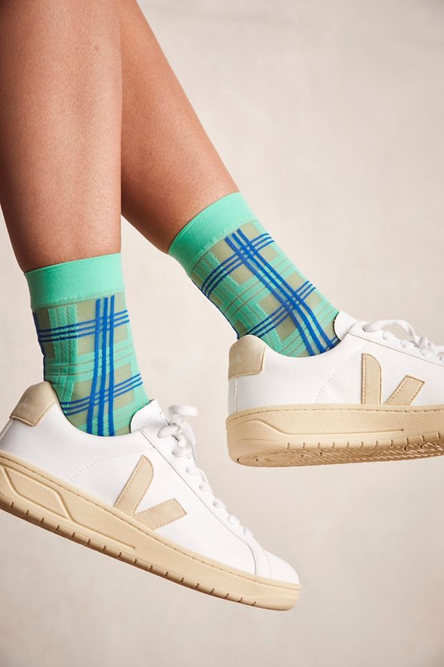 Greta Tartan Socks | Free People UK