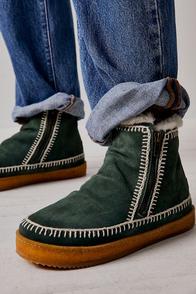 Free People Setsu Cozy Ankle Boots - 78052206