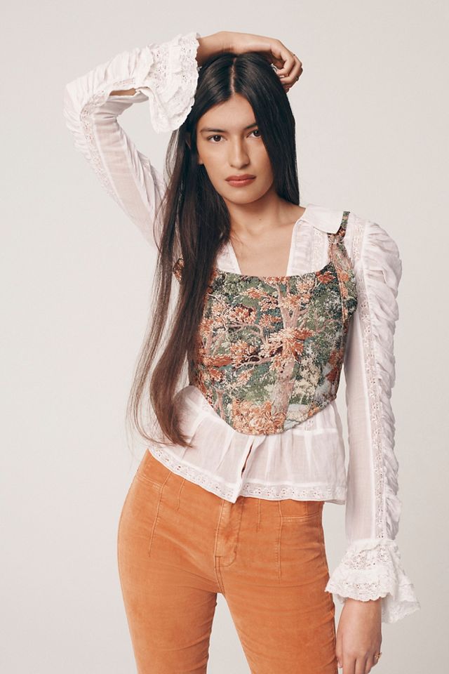 High Valley Corset | Free People UK