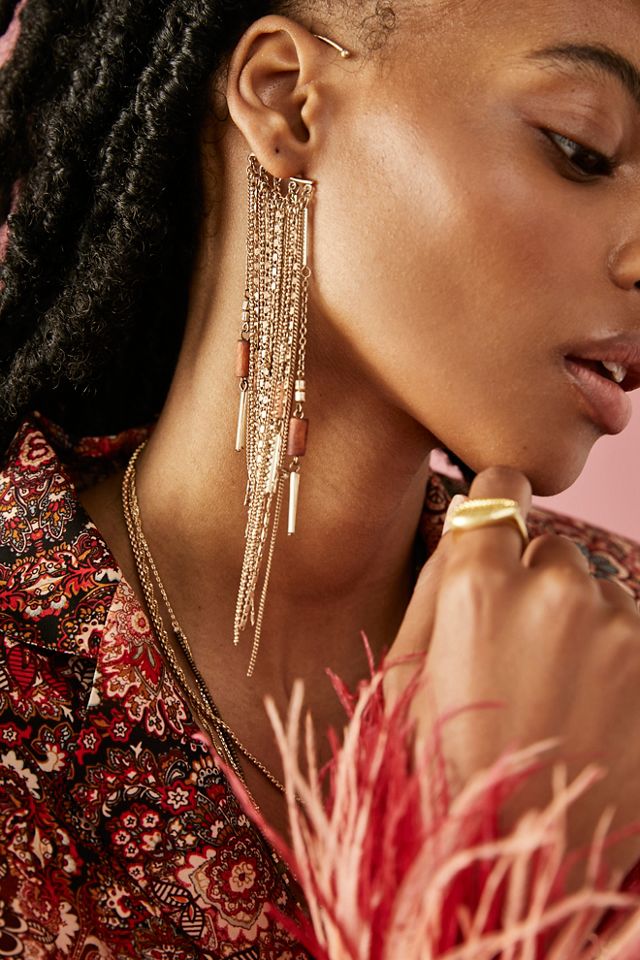 Chloe Ear Party Ear Chain | Free People