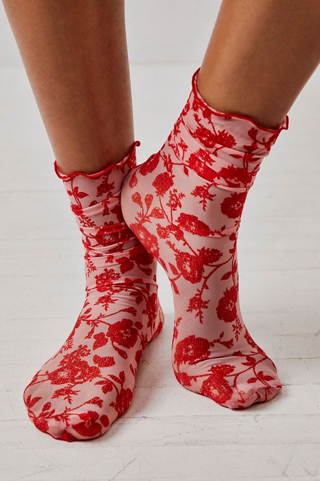 Charlotte Sheer Socks Free People Uk