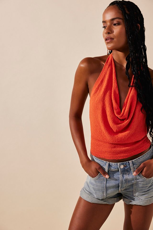 Iris Sweater Open-Back Halter | Free People