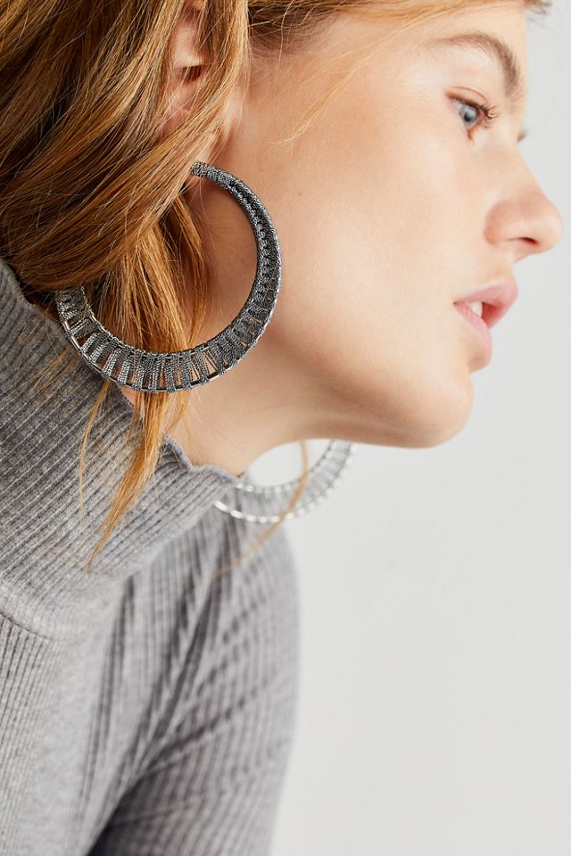 Cher Oversized Hoops | Free People UK