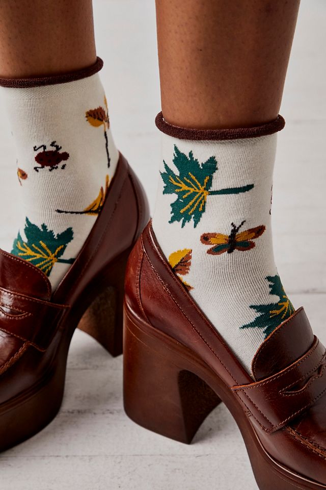 Don't Bug Me Crew Socks | Free People UK