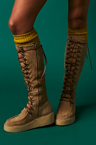 Ava Tall Lace Up Boots | Free People