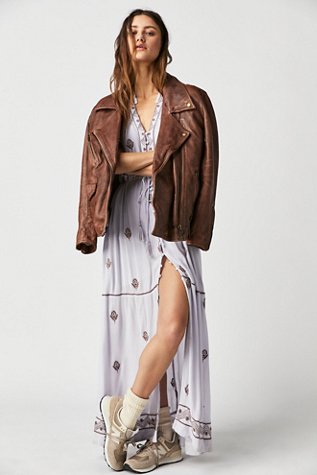 Riley Embroidered Midi Dress | Free People