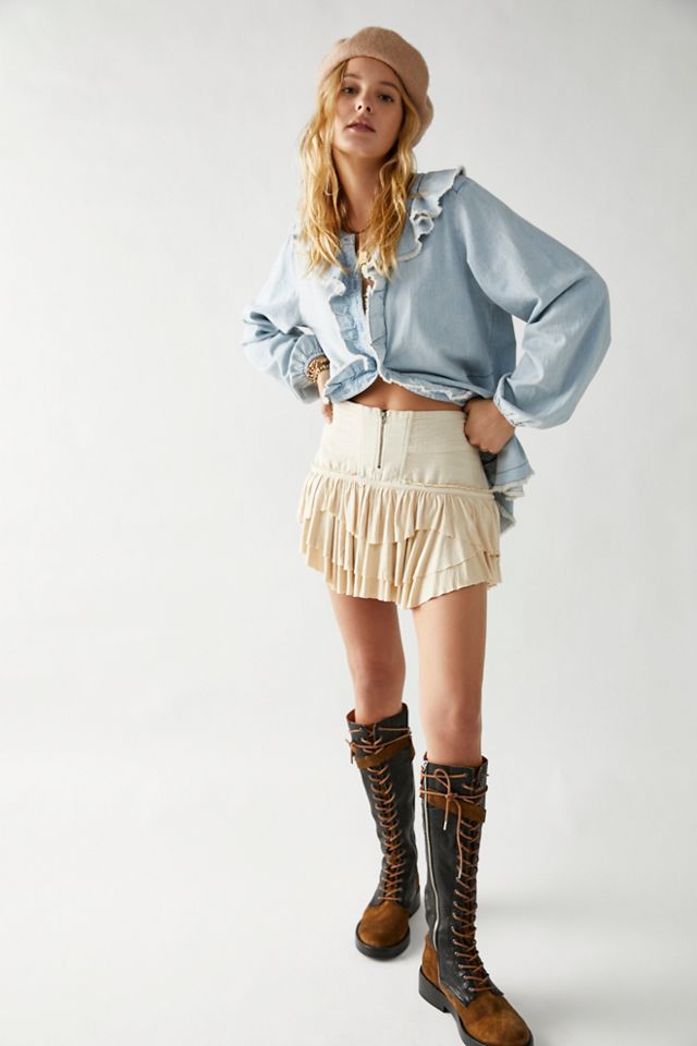 Frostbite Mini Skirt | Free People