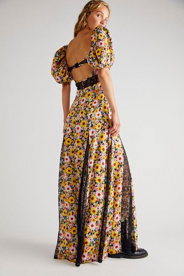 For Love And Lemons Sylvia Maxi Dress Free People Uk
