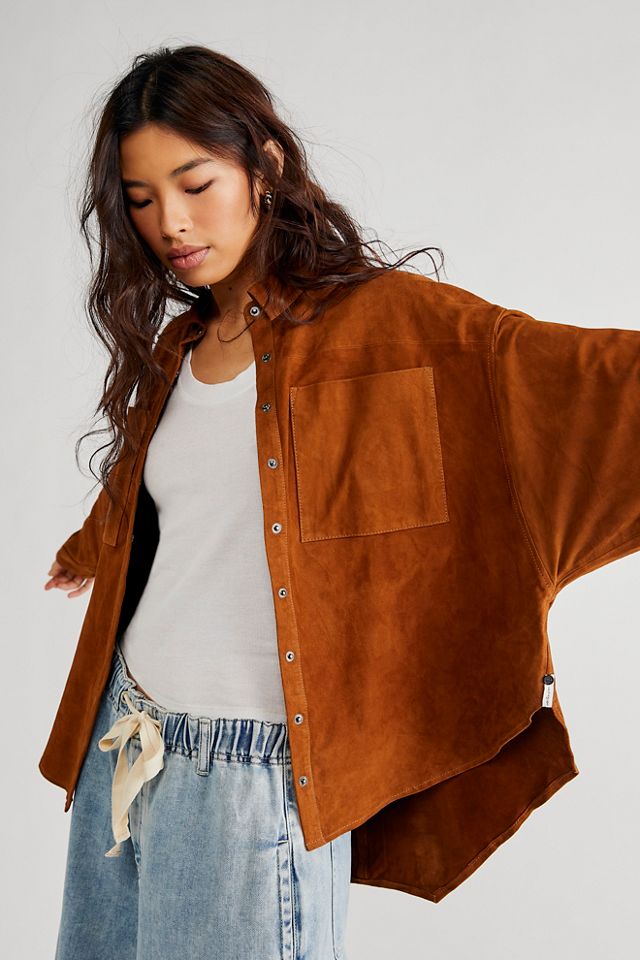 Daria Suede Shacket | Free People