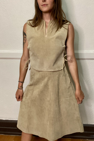 2 Piece Suede Set Selected by Cherry | Free People