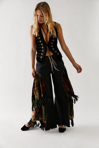 Just Frills Low-Rise Wide-Leg Jeans | Free People