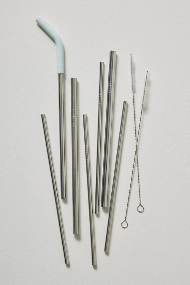 Reusable Stainless Steel Straw Set | Free People
