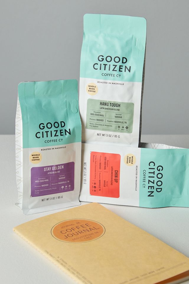 Coffee Sample + Tasting Notes Journal Gift Set | Free People UK