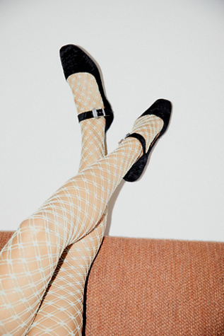 Chainmail Shimmer Tights | Free People