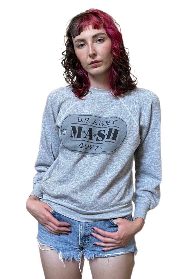 Vintage 1981 MASH Soft TV Show Sweatshirt Selected By Villains Vintage ...