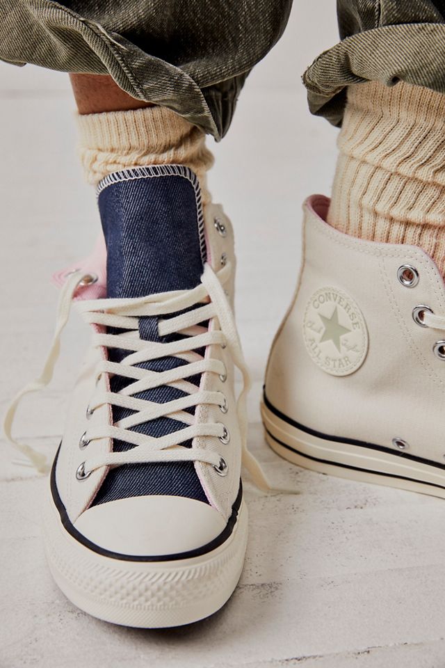 Chuck Taylor All Star Denim Hi Top Sneakers | Free People