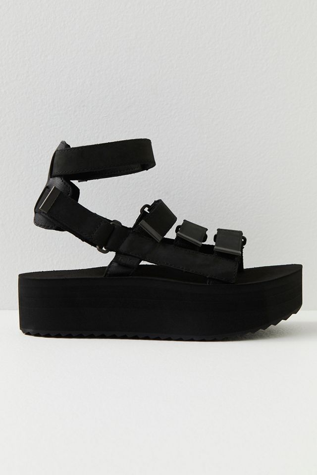 Flatform Mevia Leather Sandals | Free People