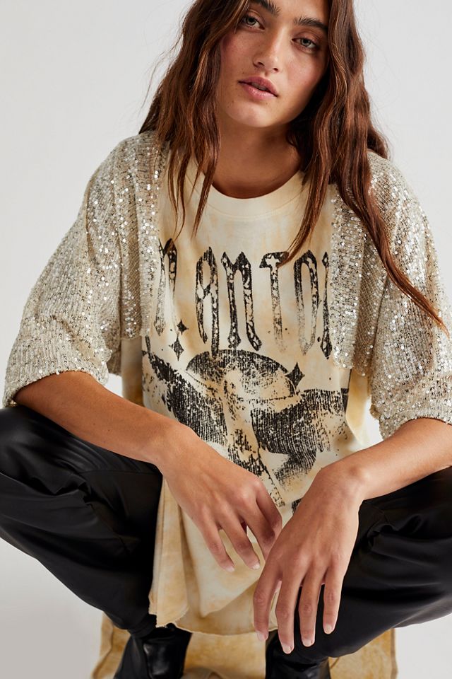 City Sparkle Tee | Free People UK
