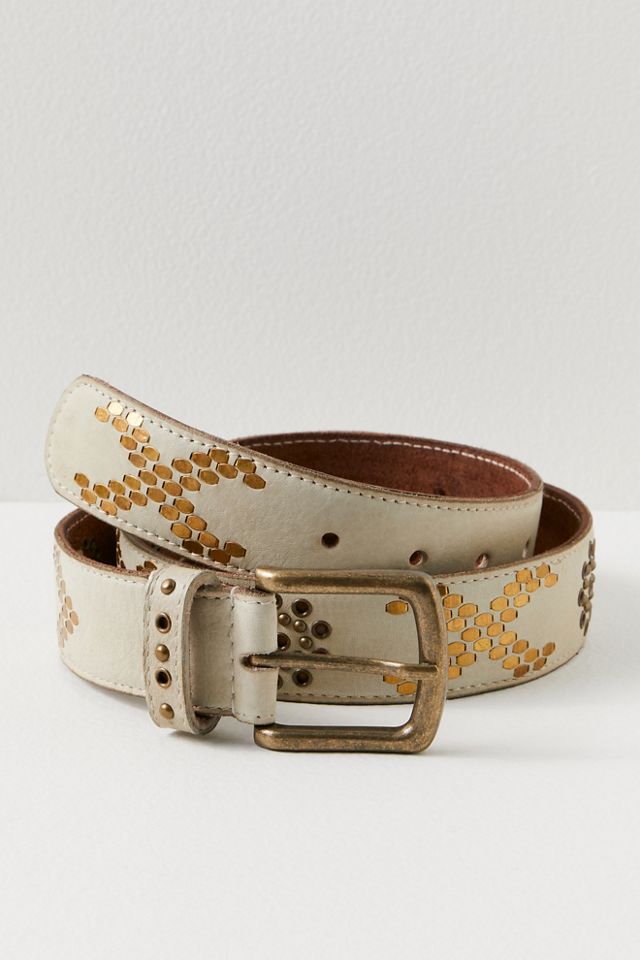 X Marks The Spot Studded Belt | Free People