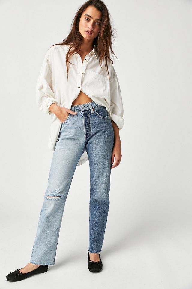 Levi's 501 Two-Tone Jeans | Free People