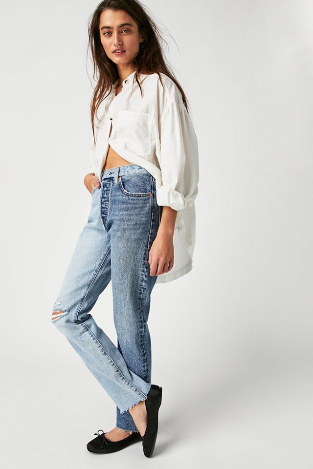 Levi's 501 Two-Tone Jeans | Free People