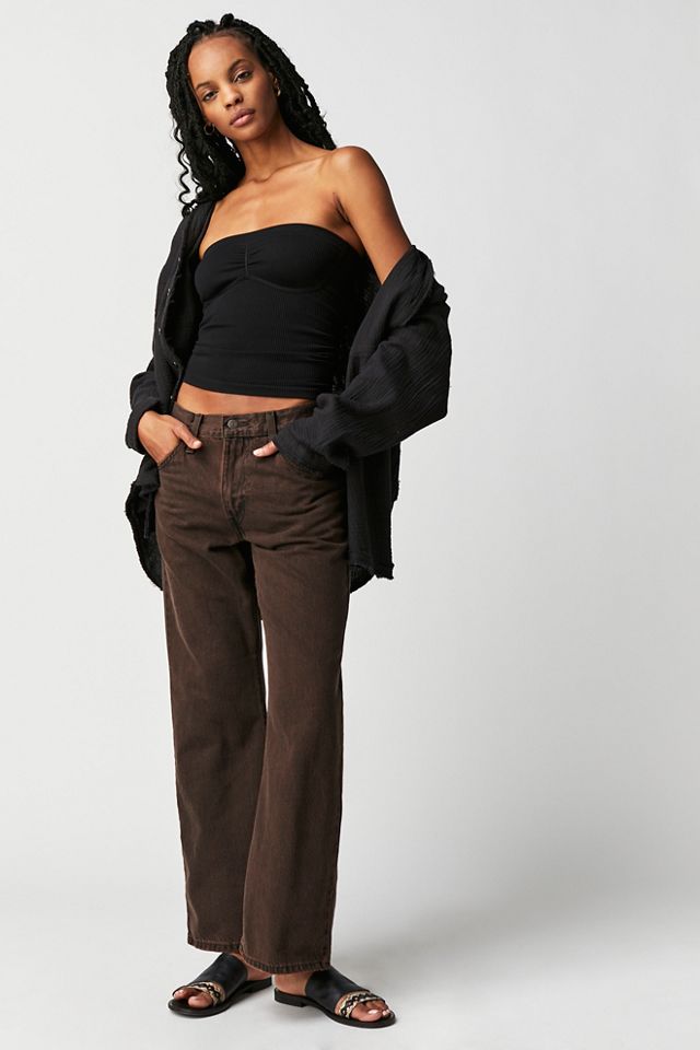 Levis Baggy Bootcut Jeans Free People