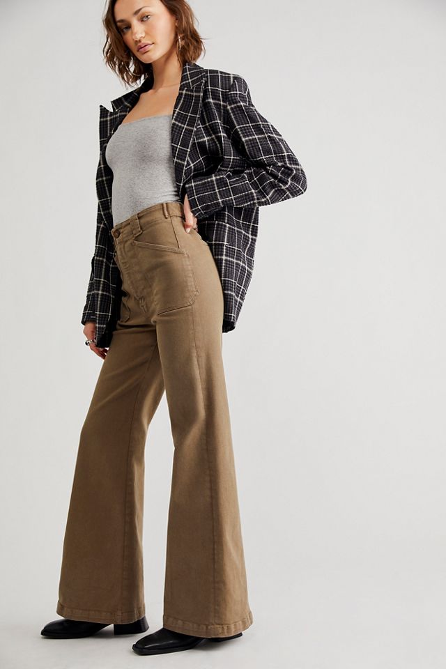 MOTHER The Elbow Grease Roller Sneak Pants | Free People