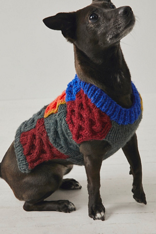 Patchwork Dog Sweater | Free People