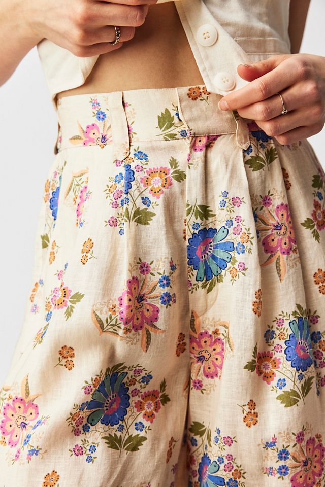 Spell Solstice Linen Pants | Free People UK