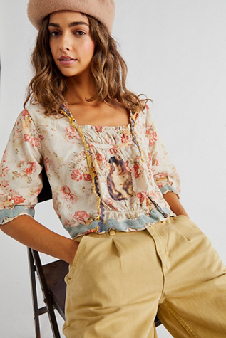 Haut à imprimé à fleurs | Free People FR
