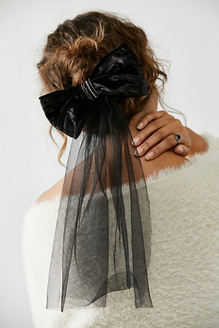 Velvet Droopy Bow | Free People UK