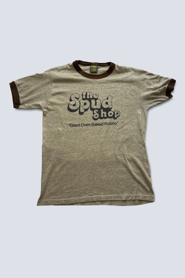 Vintage Spud Shop Ringer T-Shirt Selected by Goodbye Heart | Free People