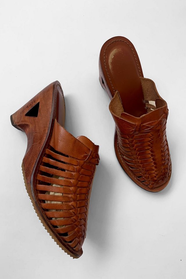 70’s Woven Cut Out Wedge Selected by MARMALADE | Free People