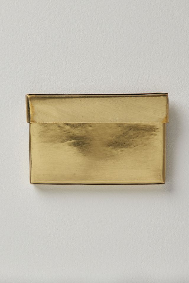 Puebco Brass Card Holder | Free People